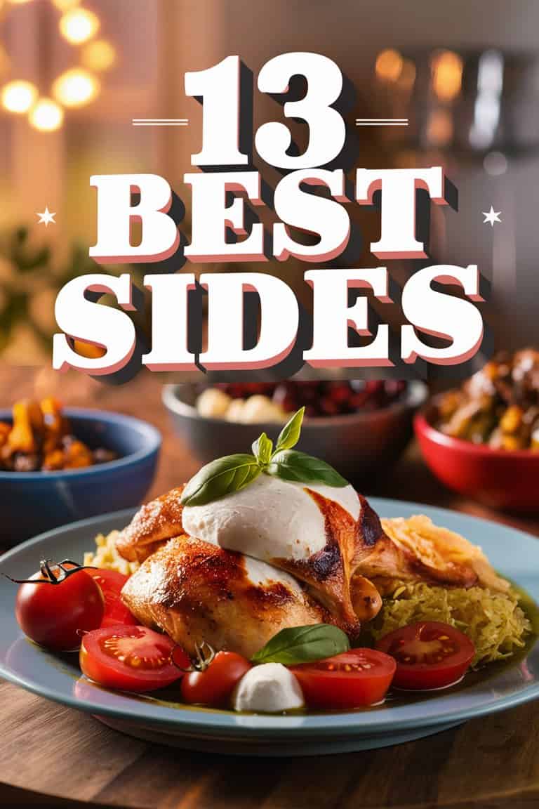 What to Serve with Caprese Chicken? 13 Best Side Dishes [2026]